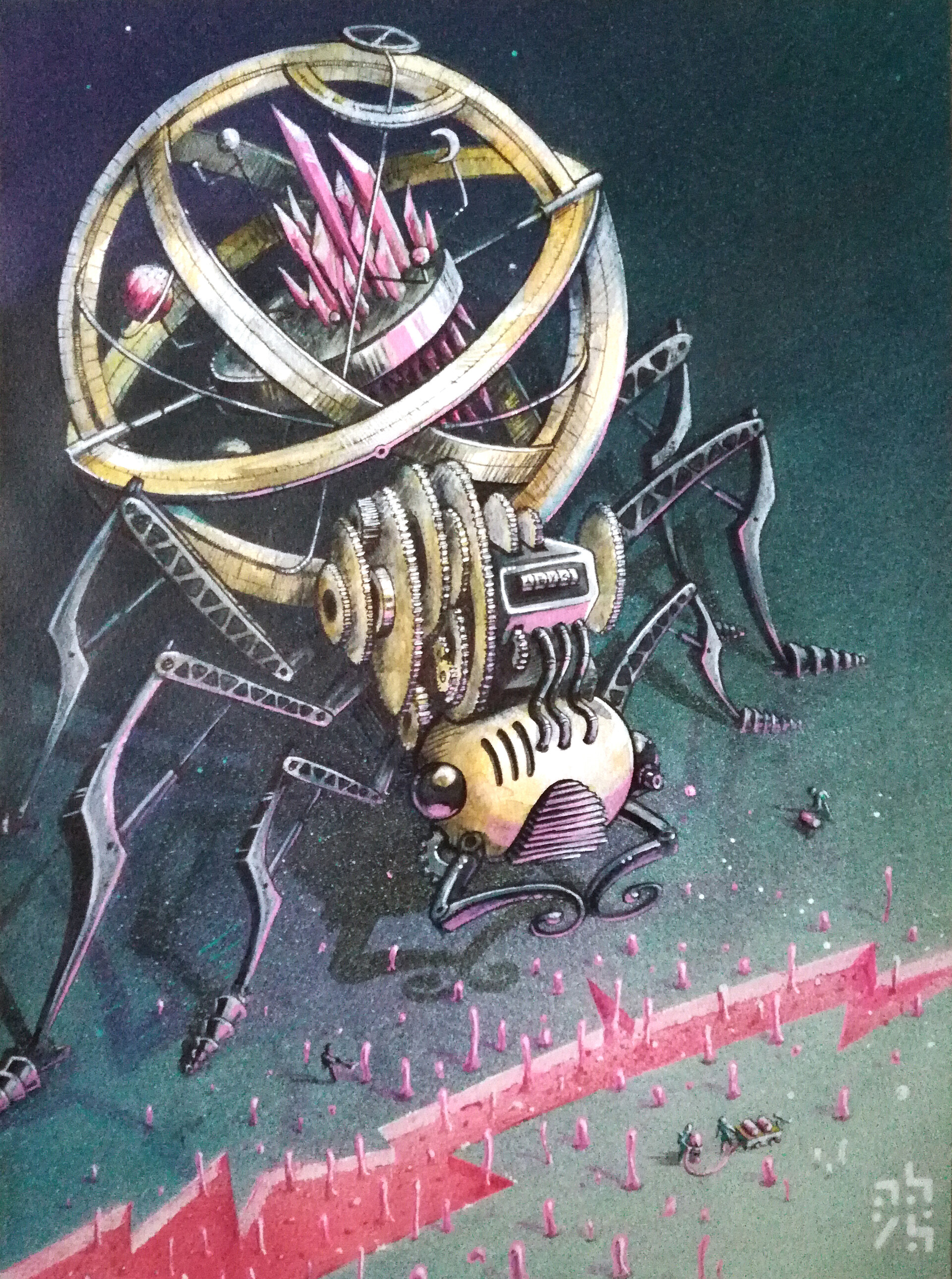 ArtStation - mecha insects