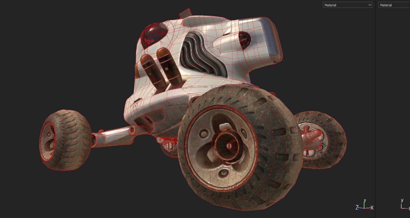 Scott Boisvert - Sci Fi Car