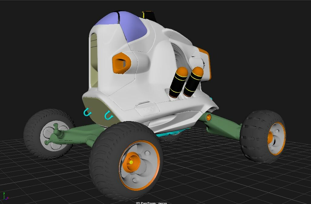 Scott Boisvert - Sci Fi Car