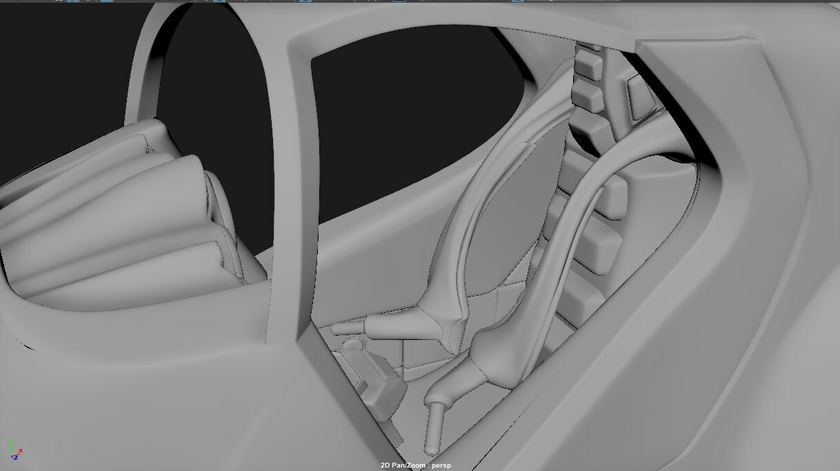 Scott Boisvert - Sci Fi Car