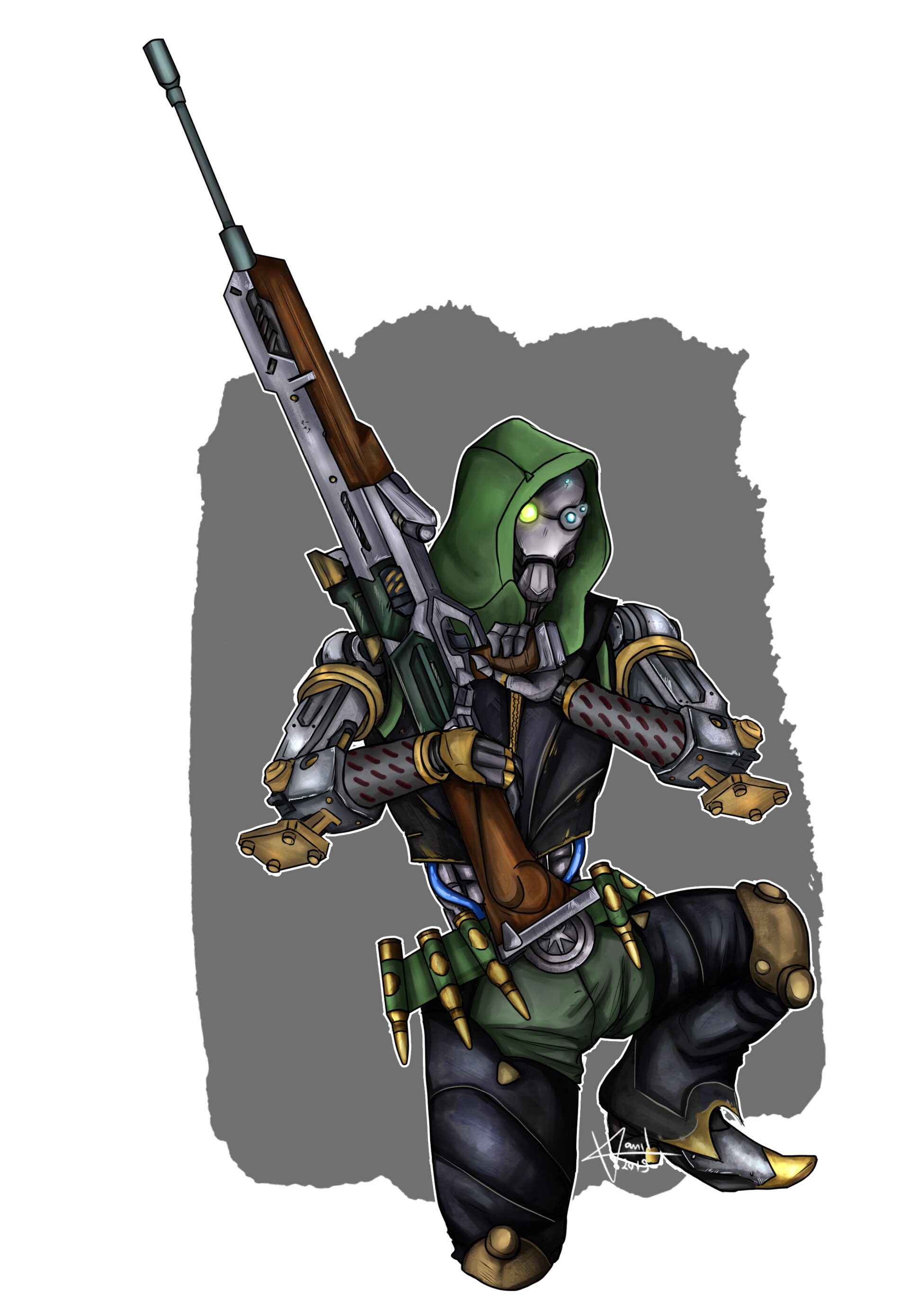 ArtStation - Deadlock Sniper Bars