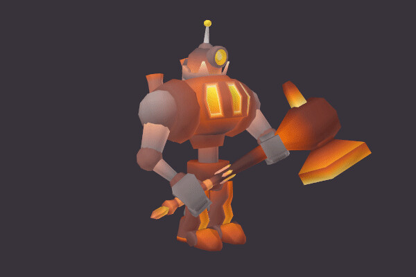 ArtStation - Hellforge Blacksmith Robot