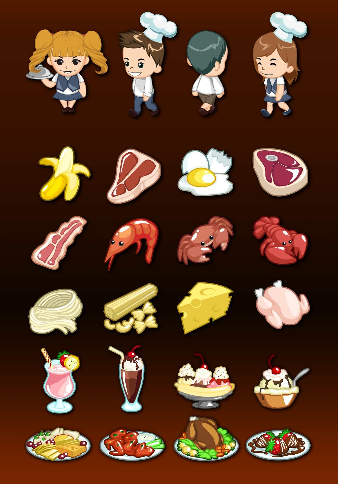 ArtStation - Food items