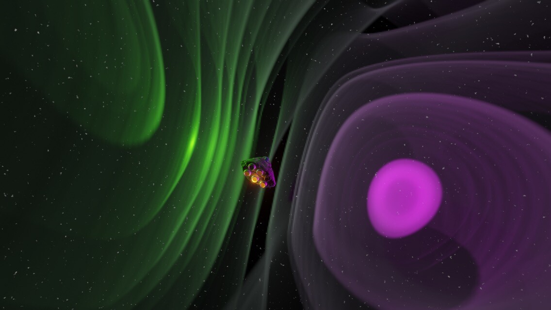 ArtStation - Floating Through Space