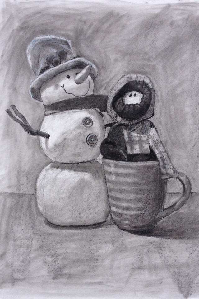 Samantha Cosgrove - Charcoal Christmas