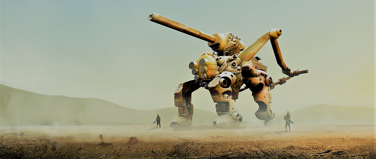 ArtStation - Scavager Mech