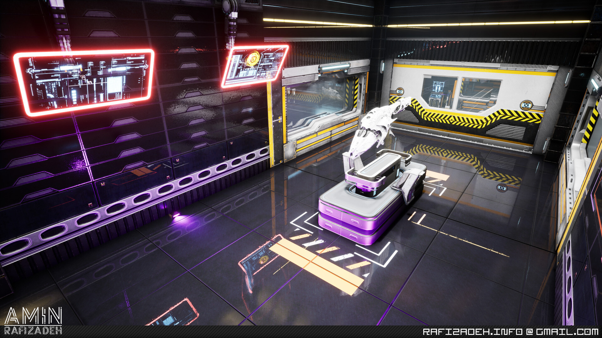 Amin Rafizadeh - Storage | Futuristic Environment