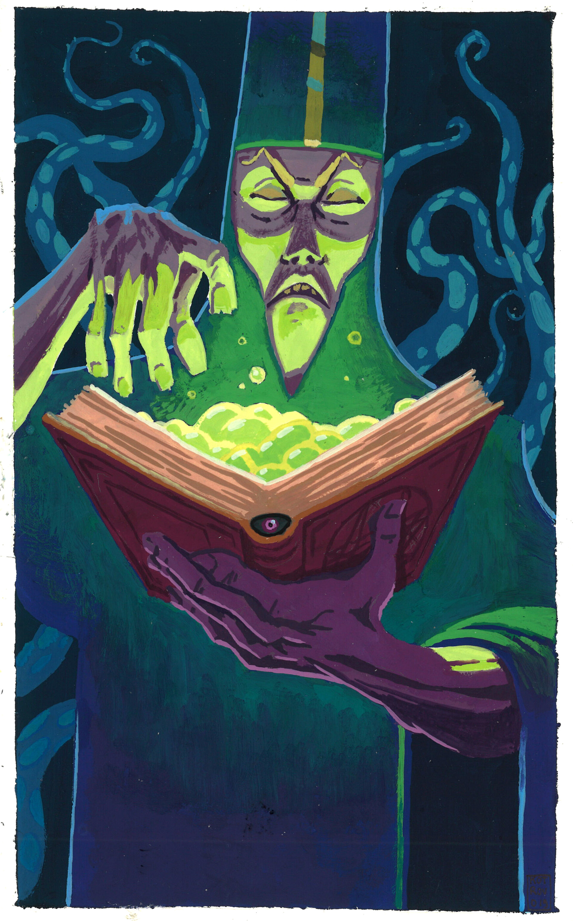 Abdul al-Hazred by Valentin Cottereau : r/ImaginaryNecronomicon