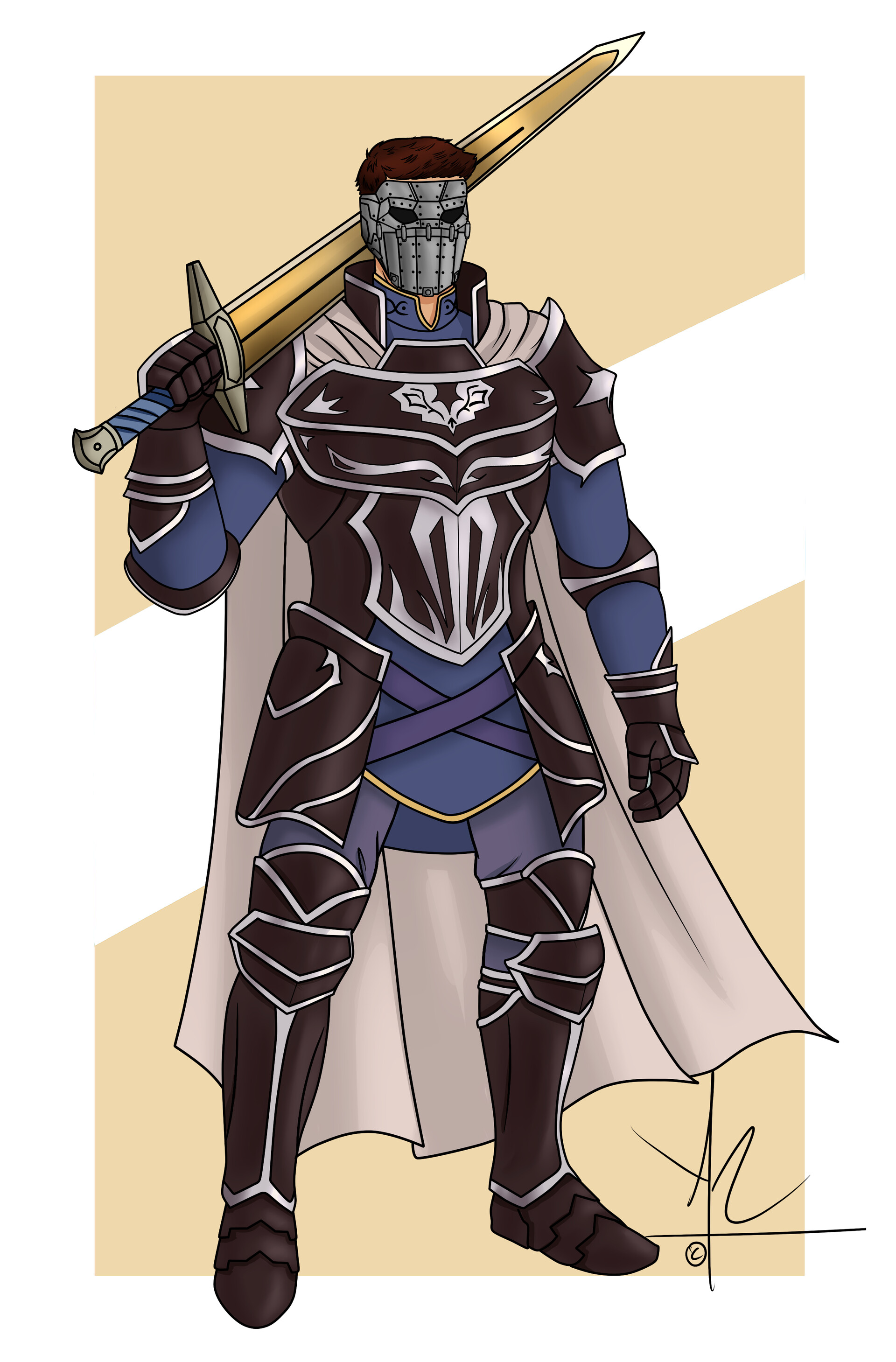 fantasy human knight