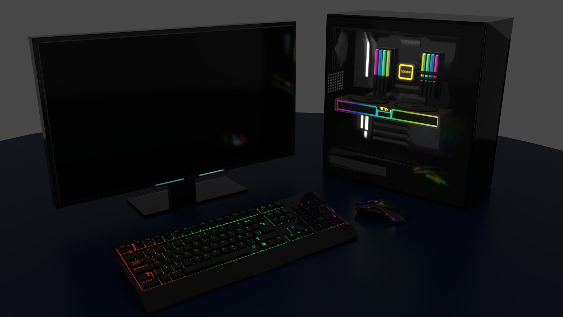 ArtStation - 3D Gaming Computer