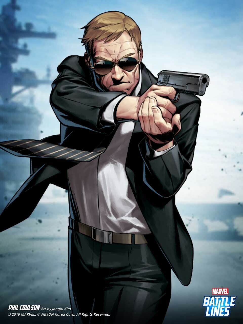 ArtStation - Marvel Battle Lines Artwork - SHILED Agent