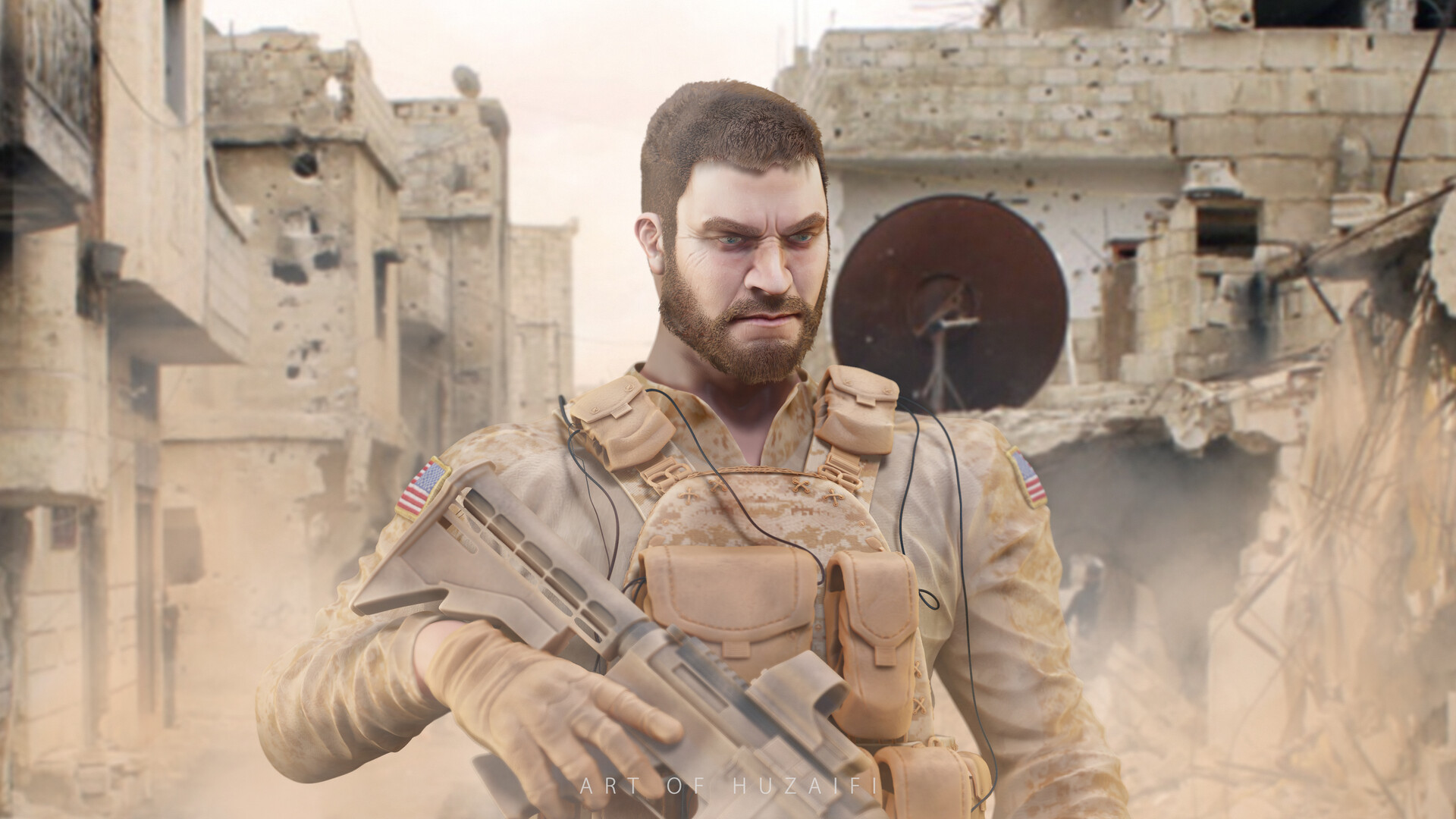 ArtStation - Lone Soldier