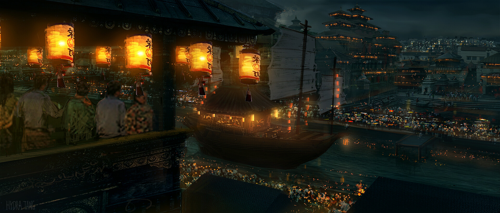 ArtStation - Night parade