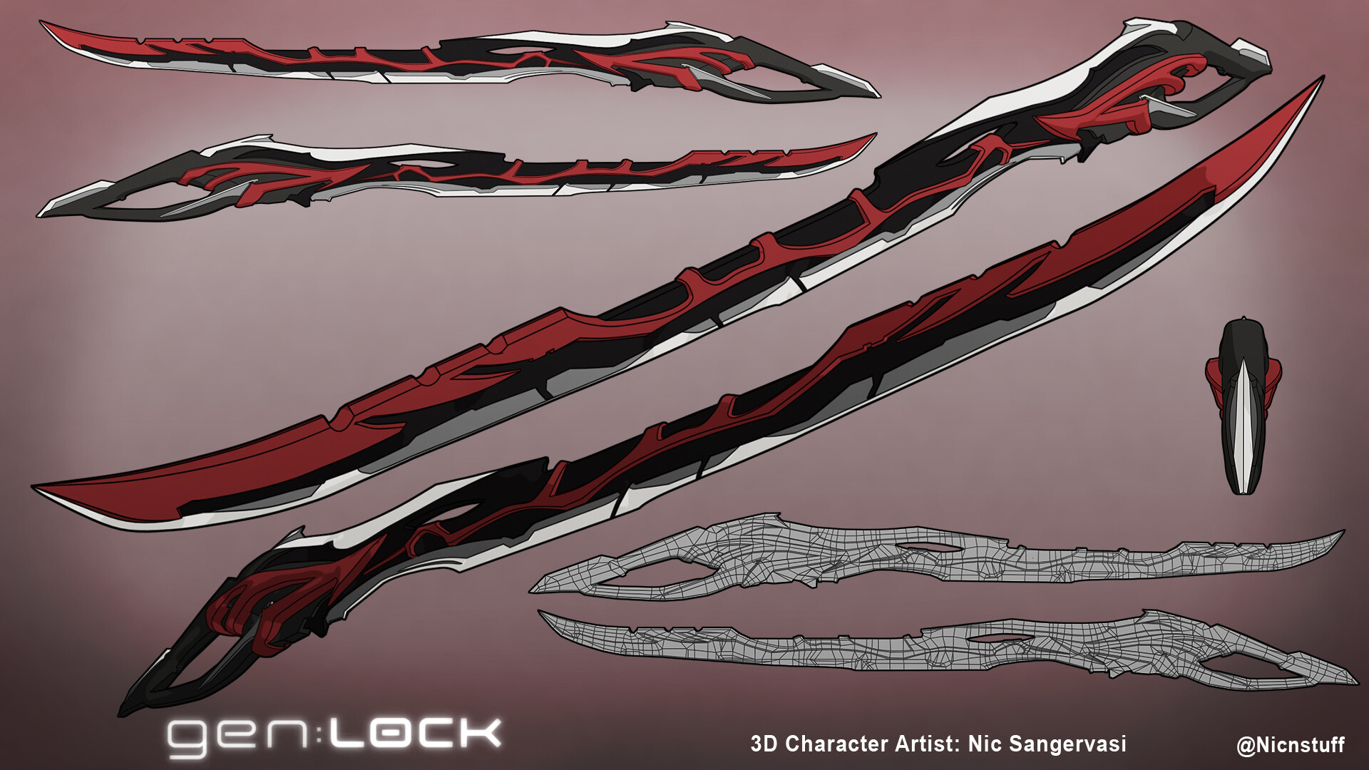 ArtStation - Gen:Lock Season 1 Union Nemesis Sword