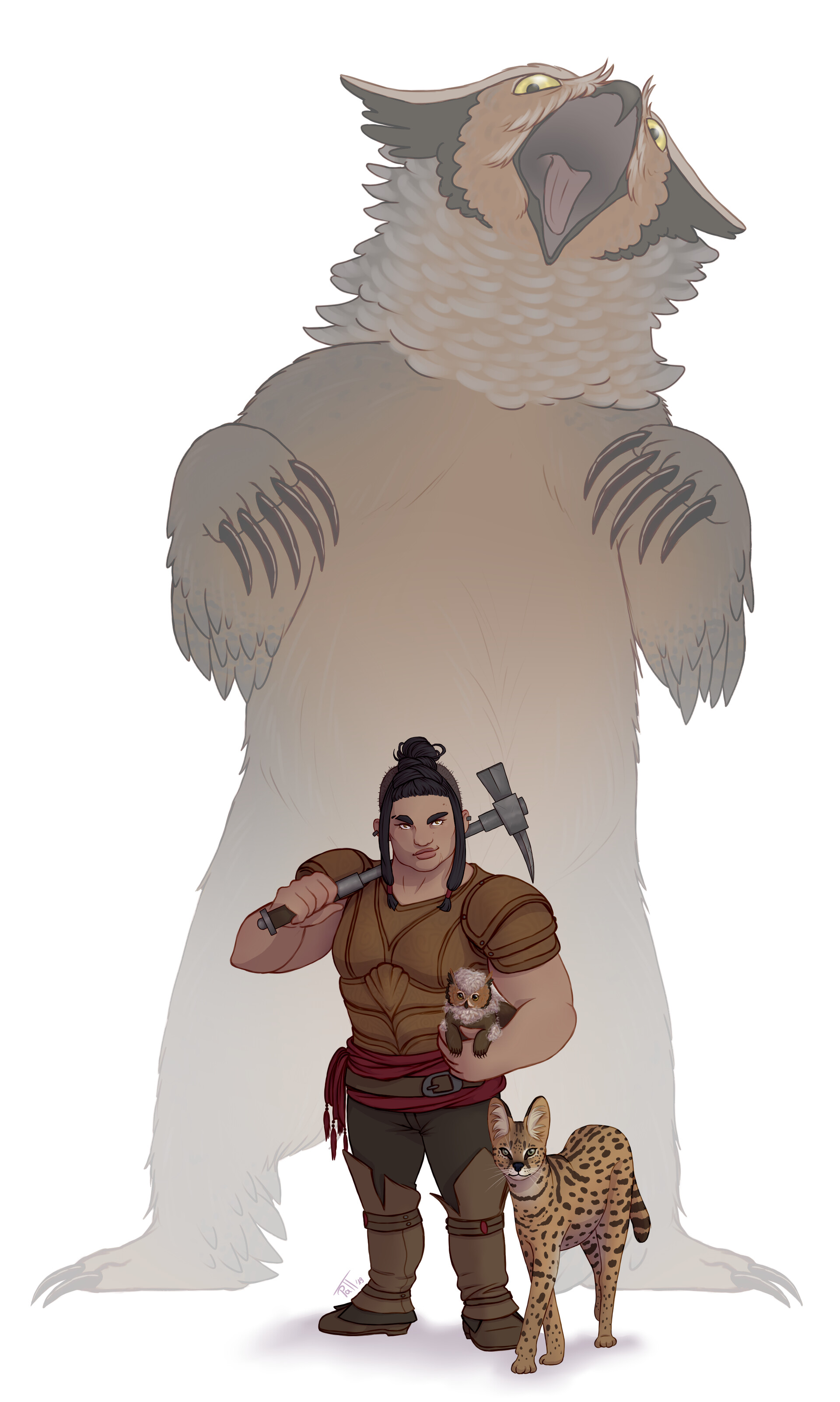 CayPad . - Pen&Paper Dwarf Character