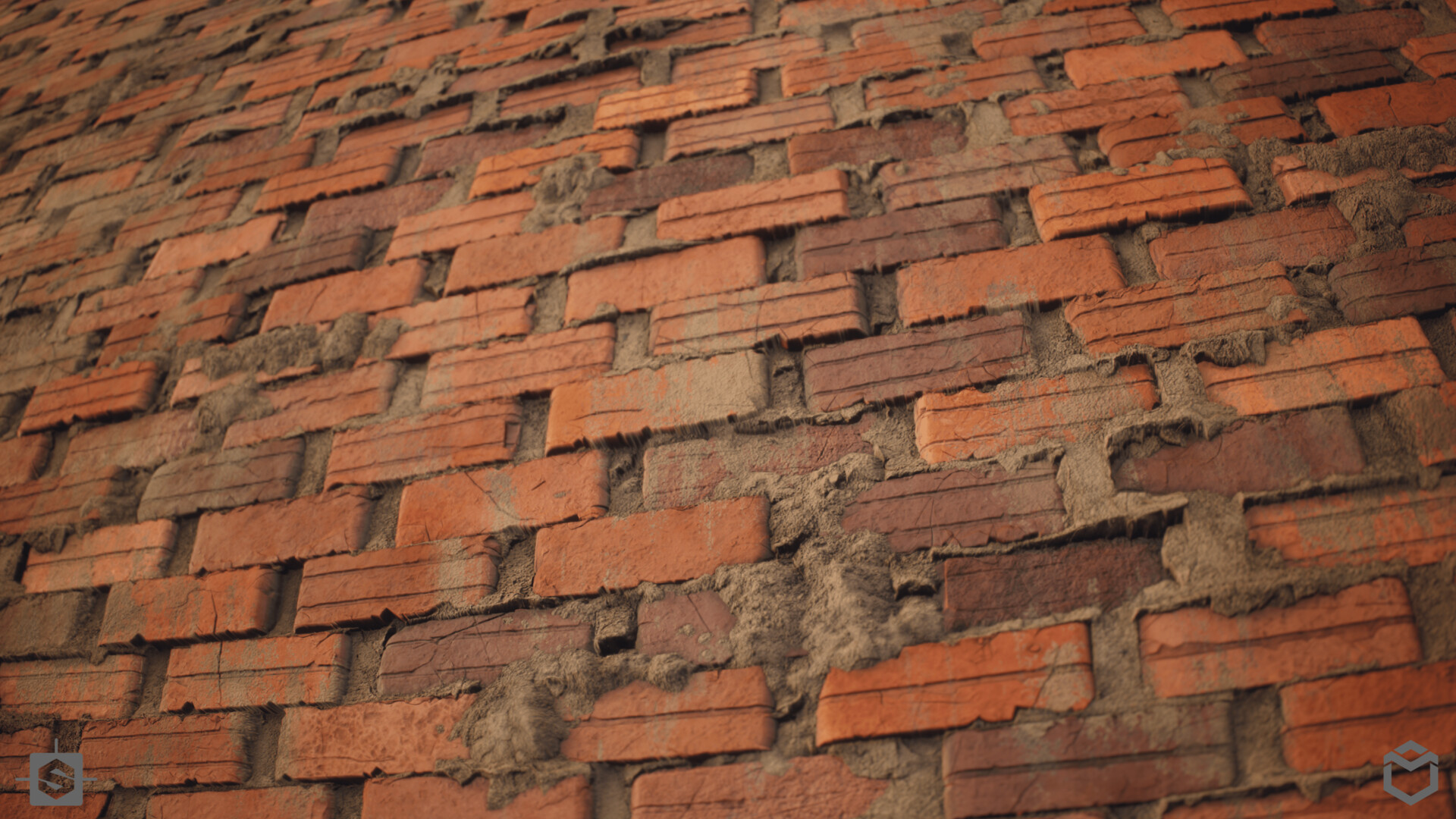 Mohamed EL BOUHY - Messy Brick Wall Material