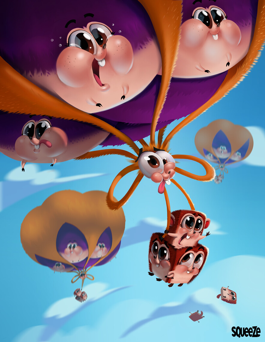 ArtStation - Various pieces from Squeeze Studio