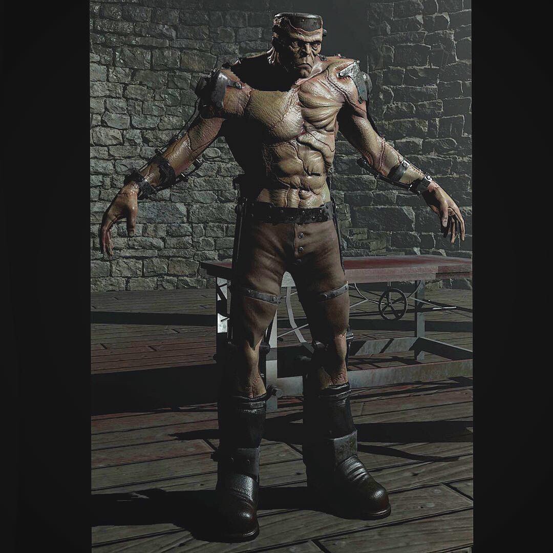 ArtStation - Frankenstein’s Monster