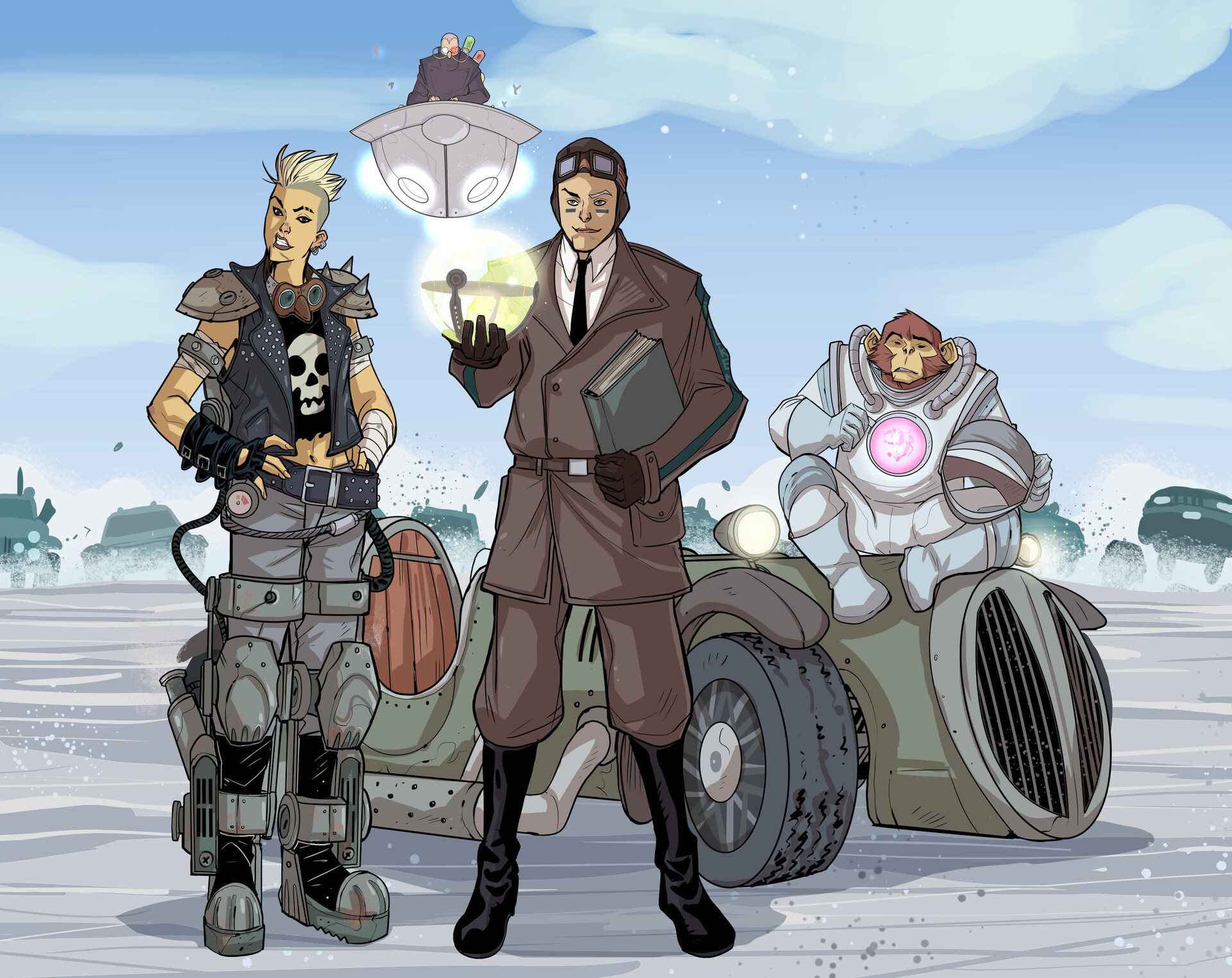 ArtStation - "Carma" - multimedia project