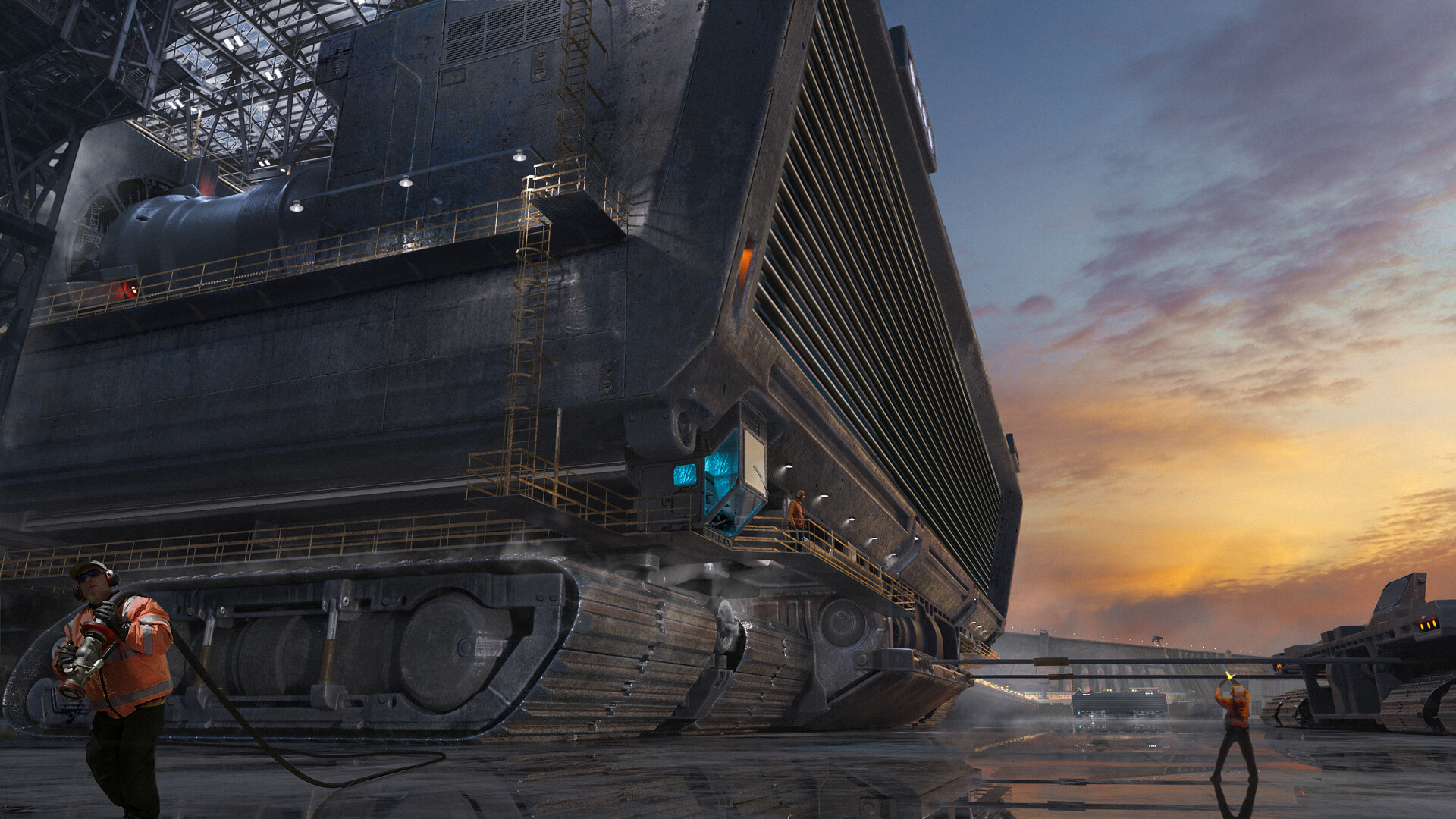 ArtStation - mobile filter station