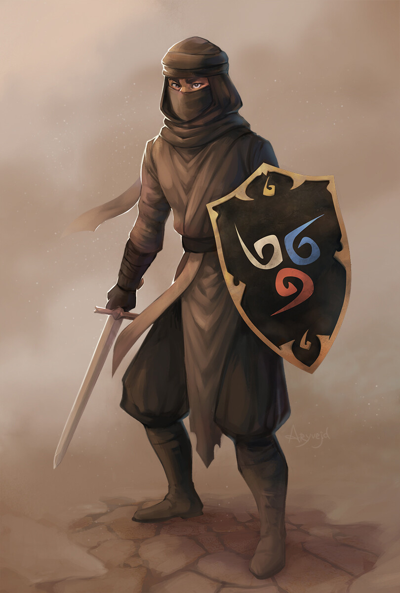 ArtStation - Sand Knight