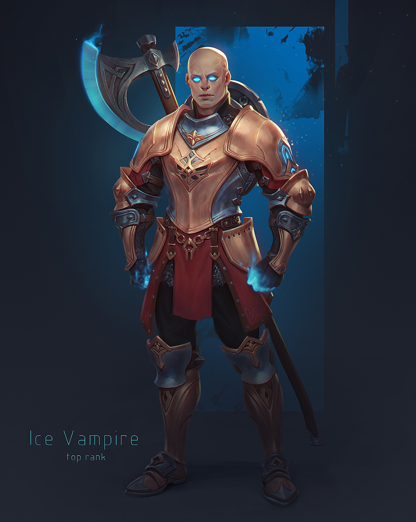 ArtStation - Ice Vampire