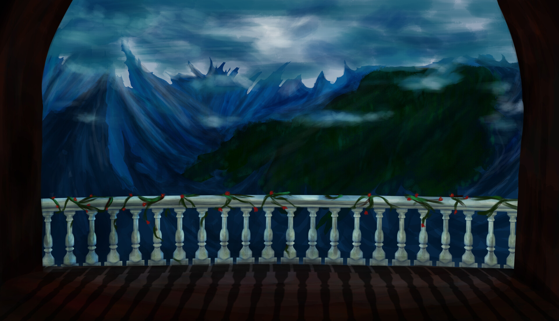 Ibrahim (ibzdraws) - Landscape: Tundra and Mountain Balcony