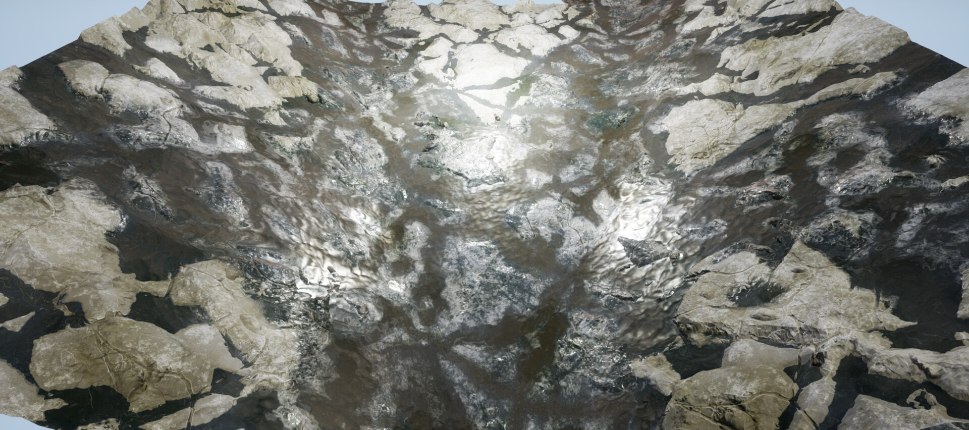 Joshua Workman - UE4 Flowing Water Material Effect - WIP