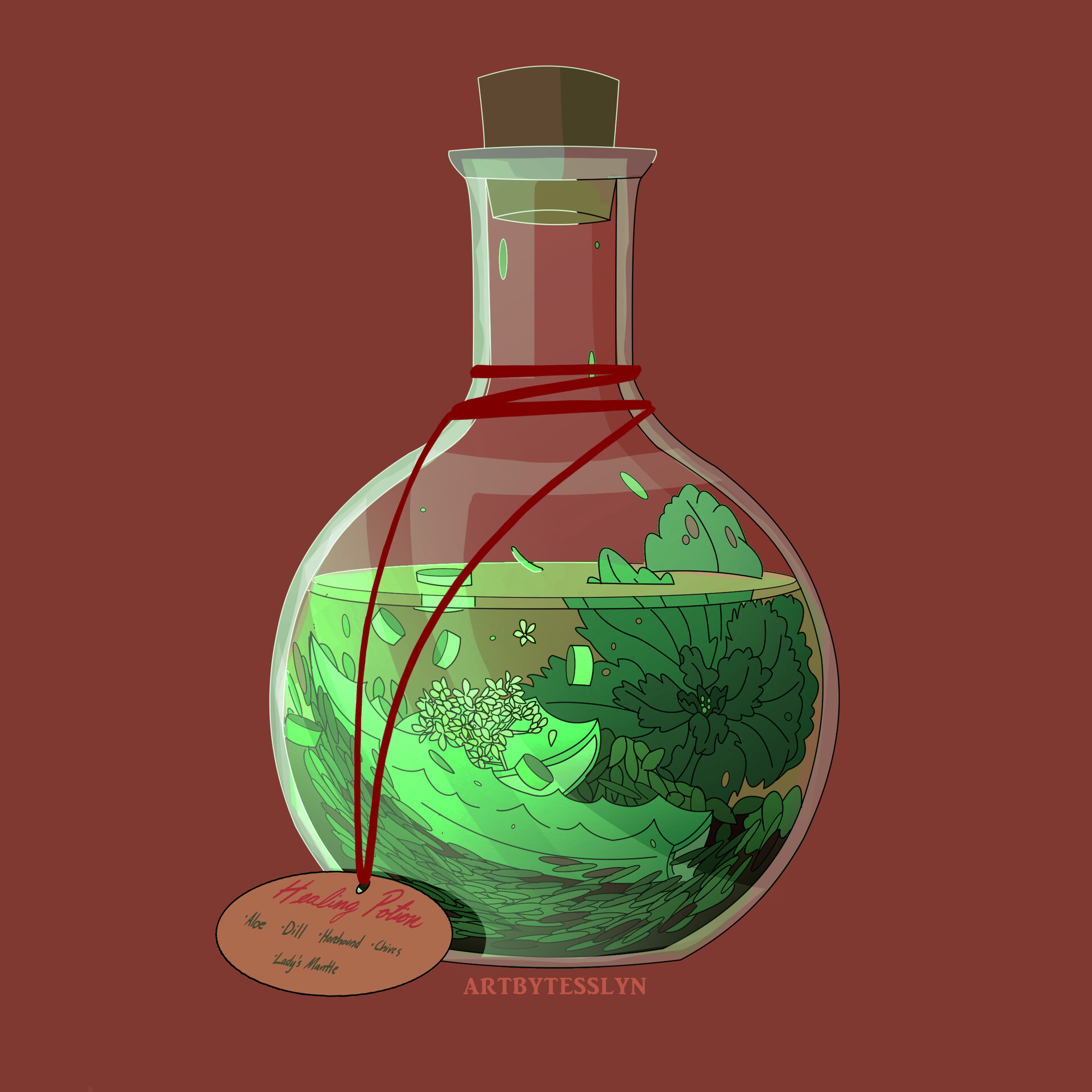 ArtStation - Potions, series 1