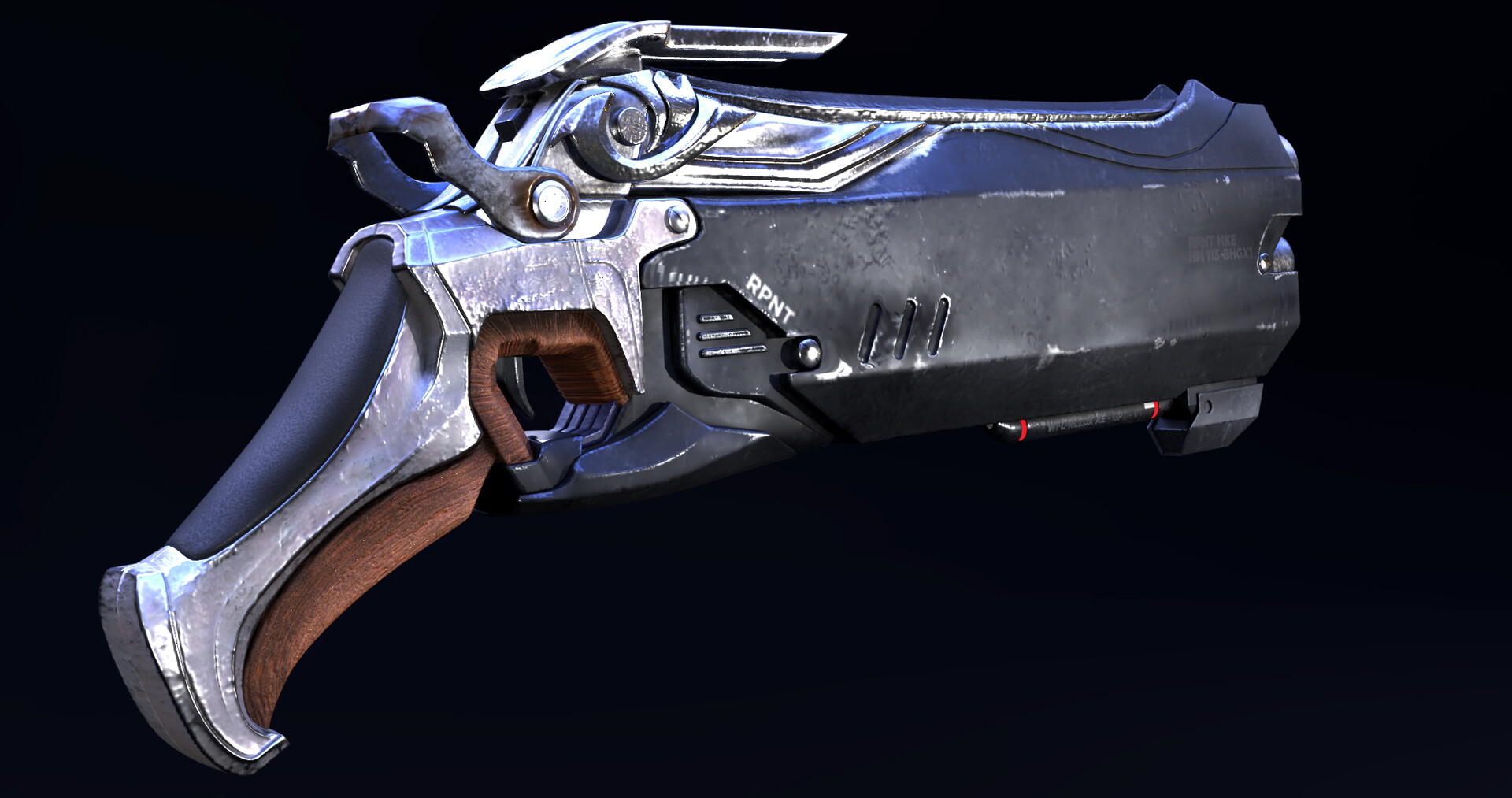 ArtStation - Overwatch Reaper`s guns