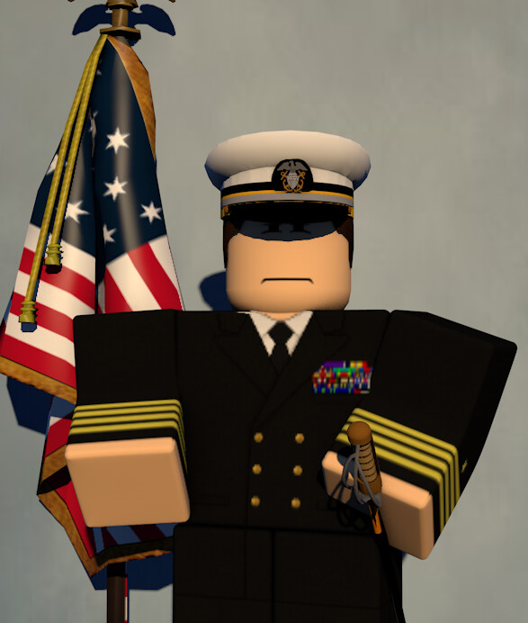 Serverenabled Usaf Roblox Officer Portrait Gfx