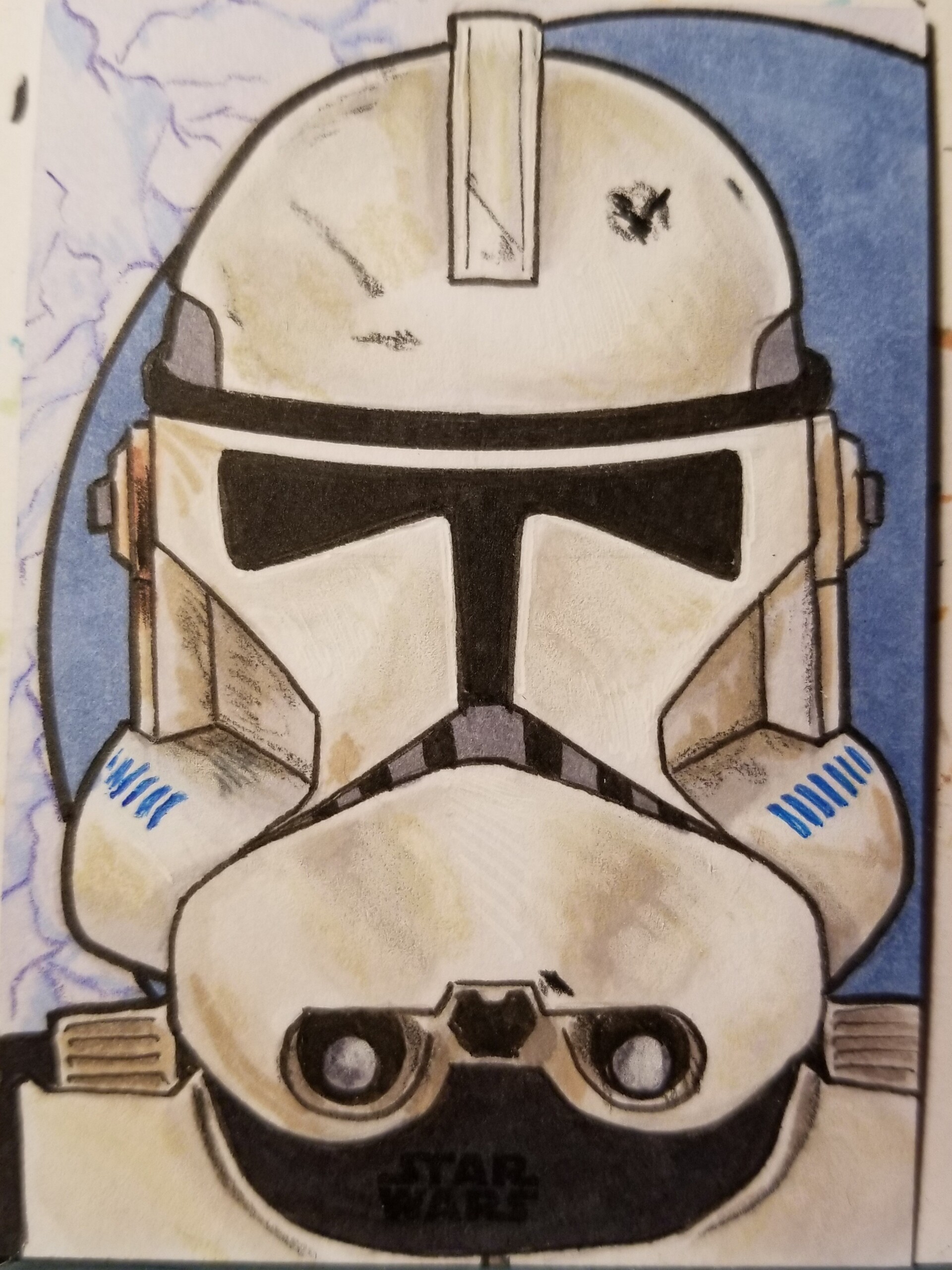 Star Wars Arf Trooper Drawing