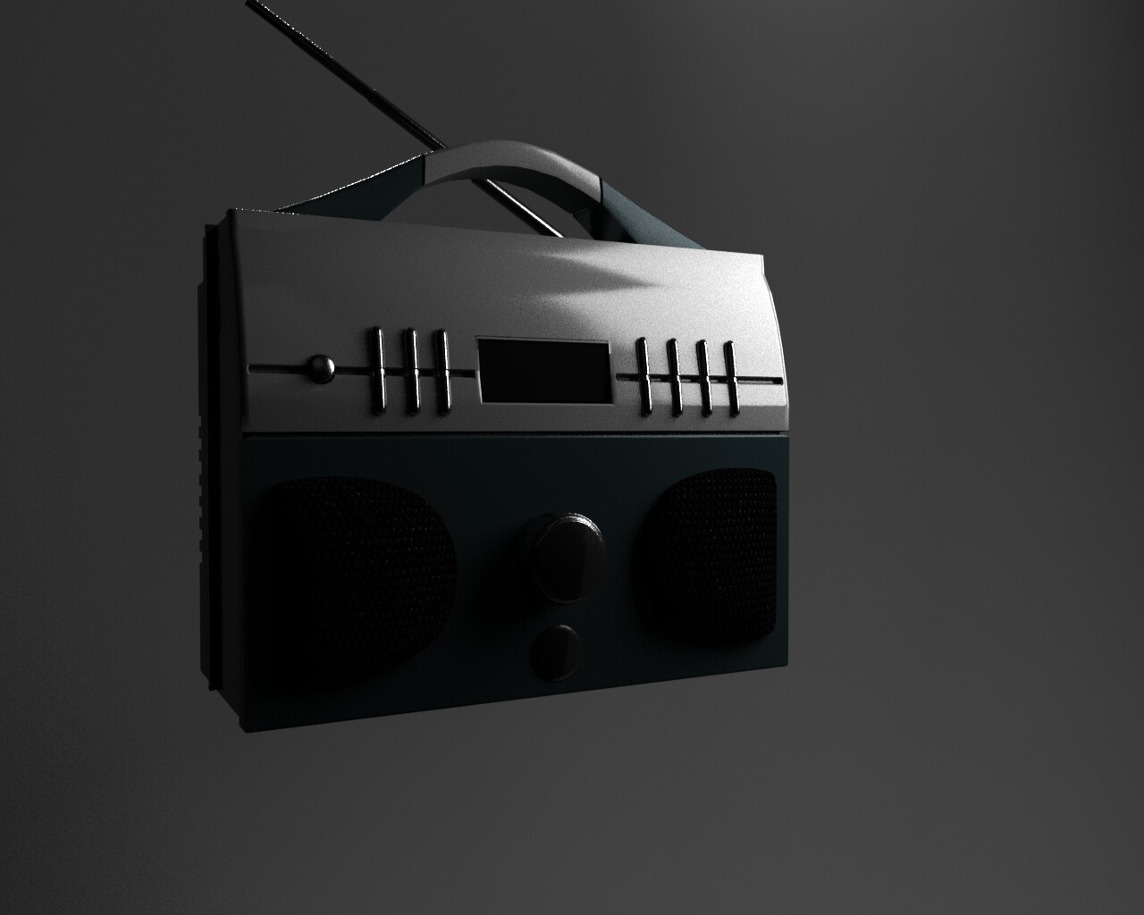 ArtStation - Radio prop -modelled and textured