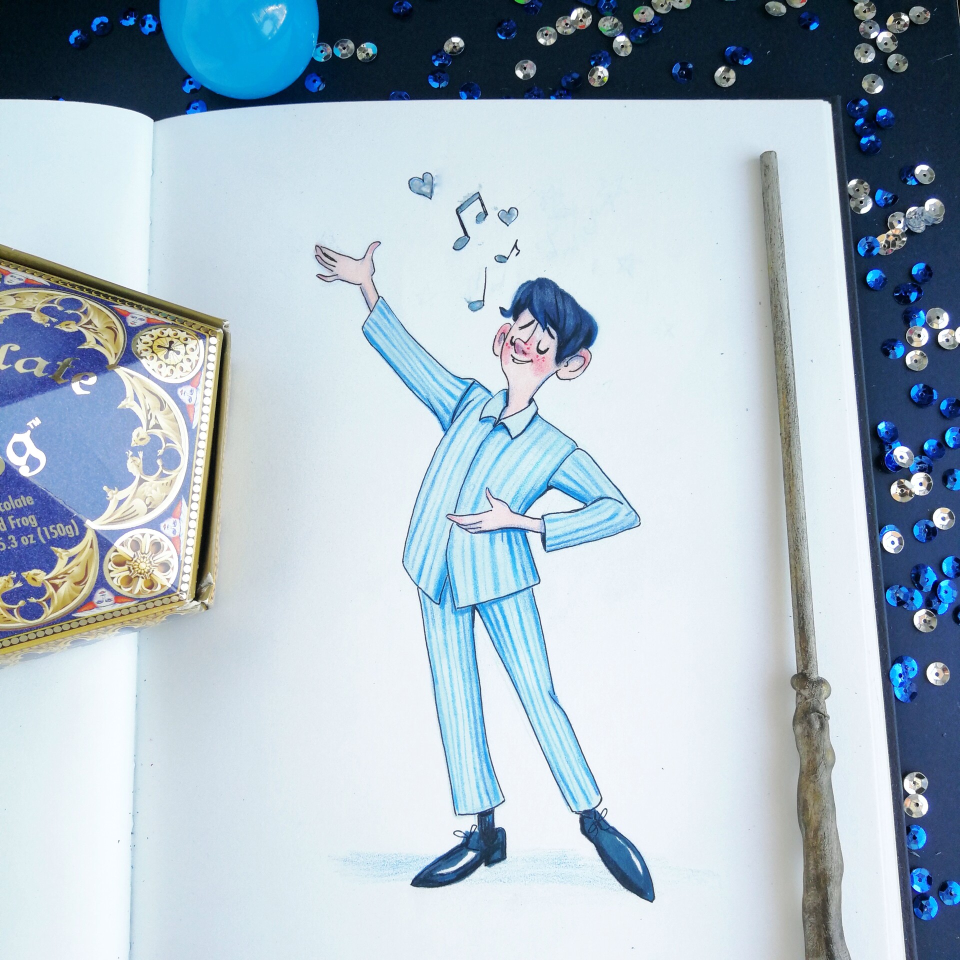 inci alper - Daily Drawings Batch- Harry Potter