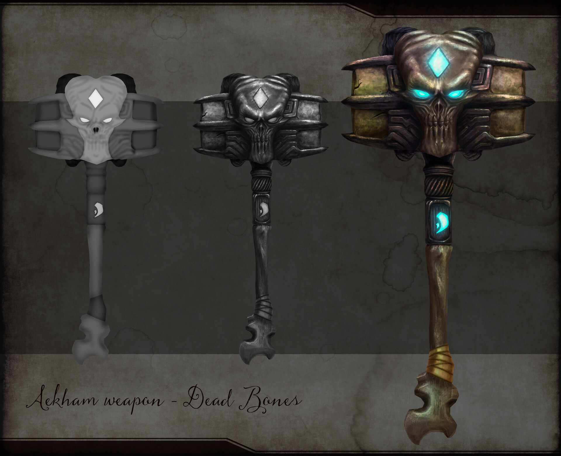 ArtStation - Dead bones