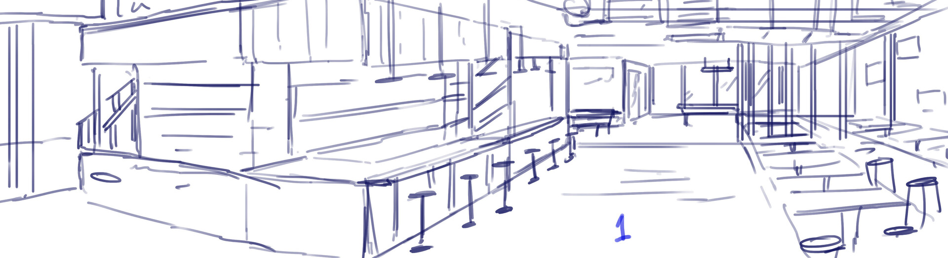 bar background drawing