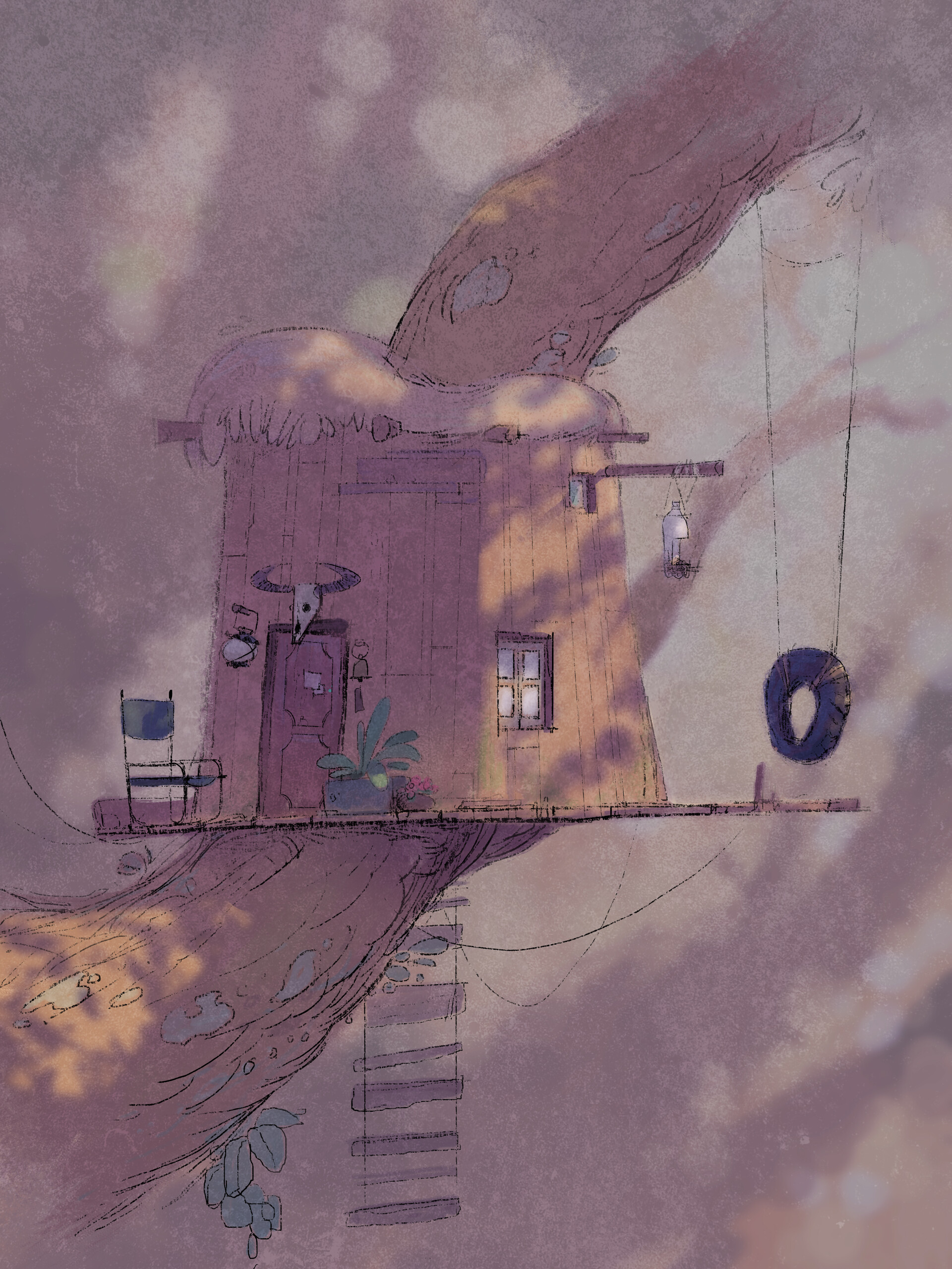 ArtStation - Tree house