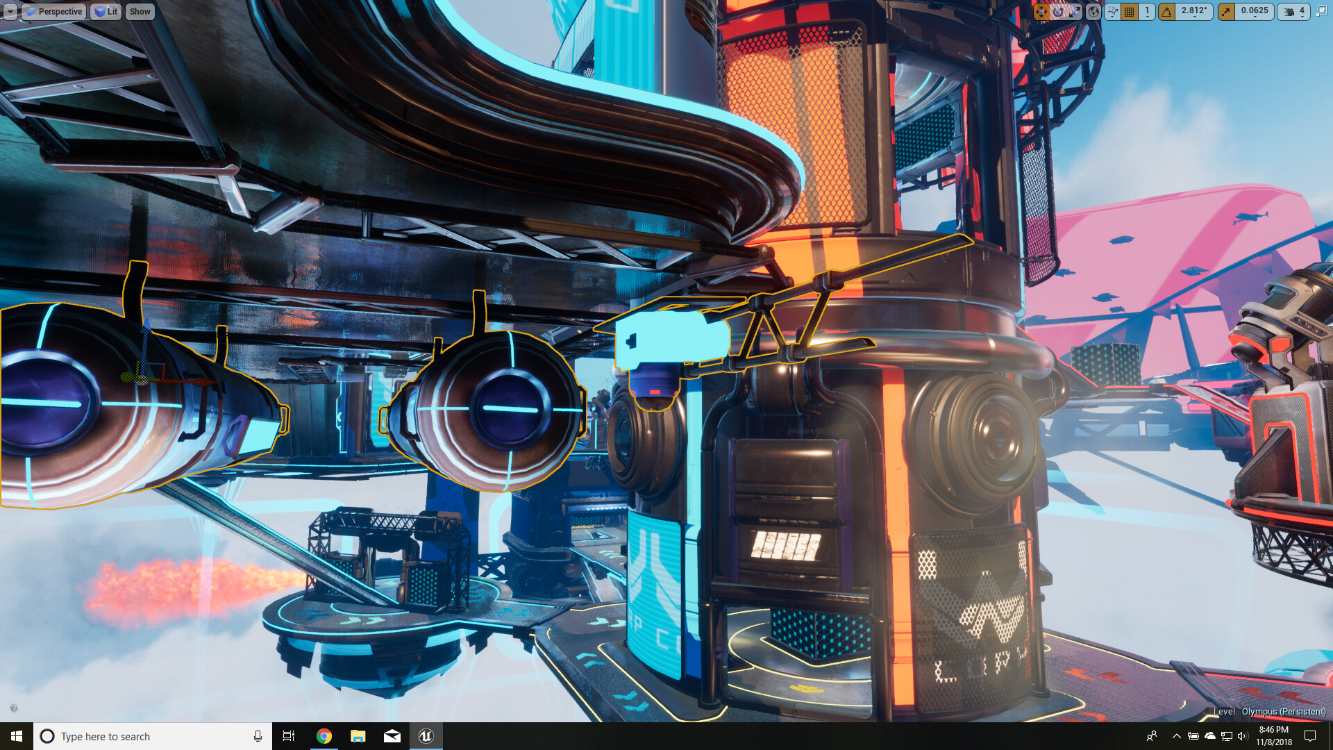 CREZZY FOX ENTERTAINMENT - Splitgate: Arena Warfare | Olympus