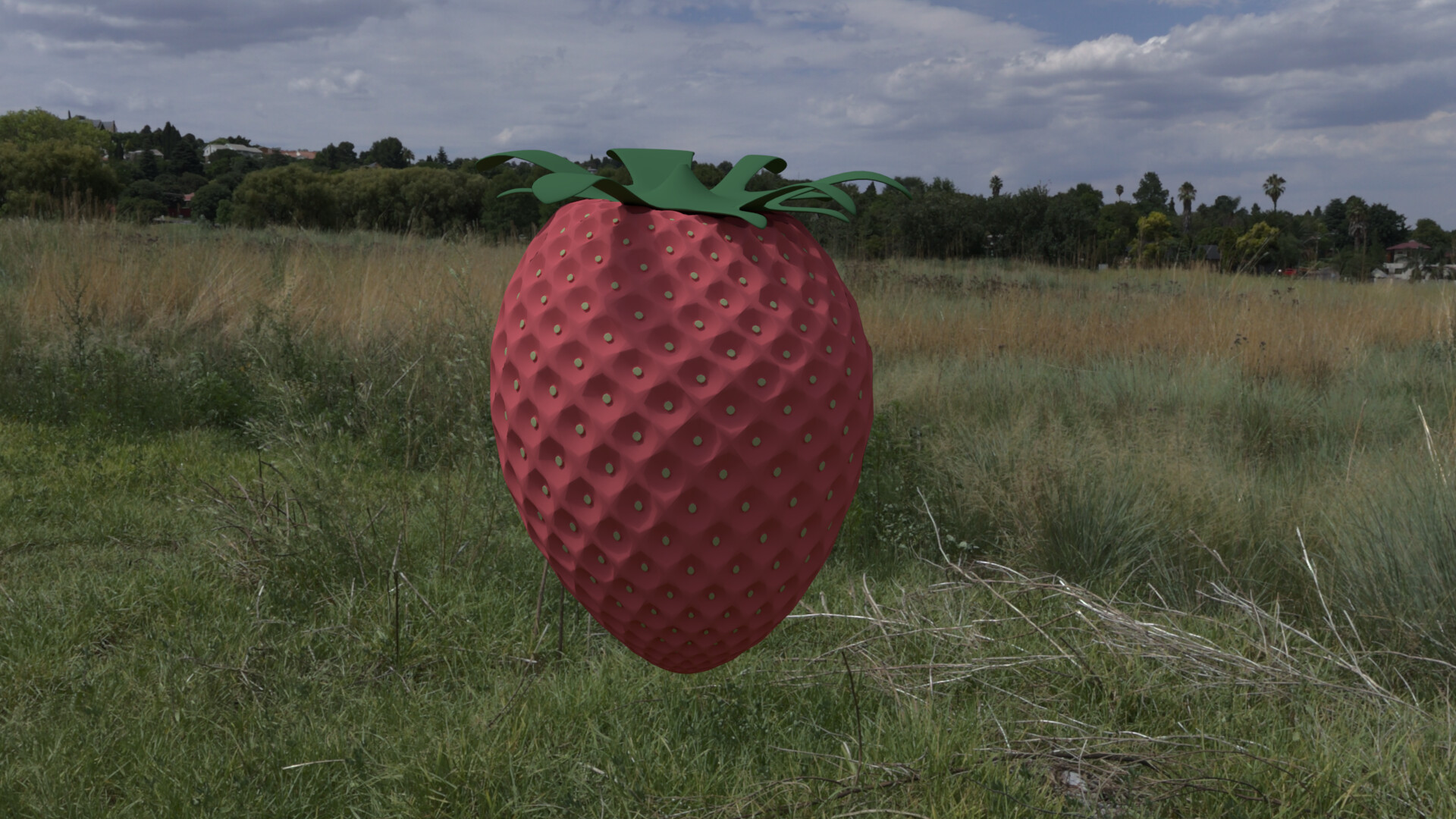 ArtStation - Strawberry Model / Render