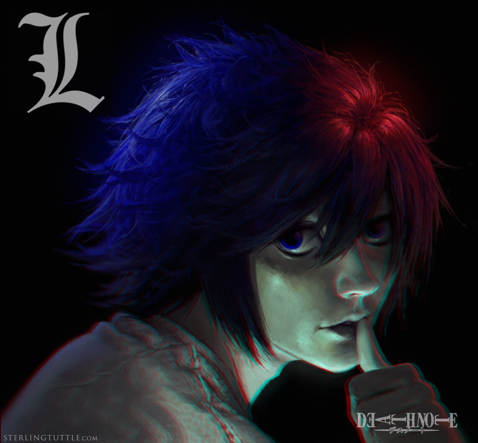 ArtStation - Death Note Portraits
