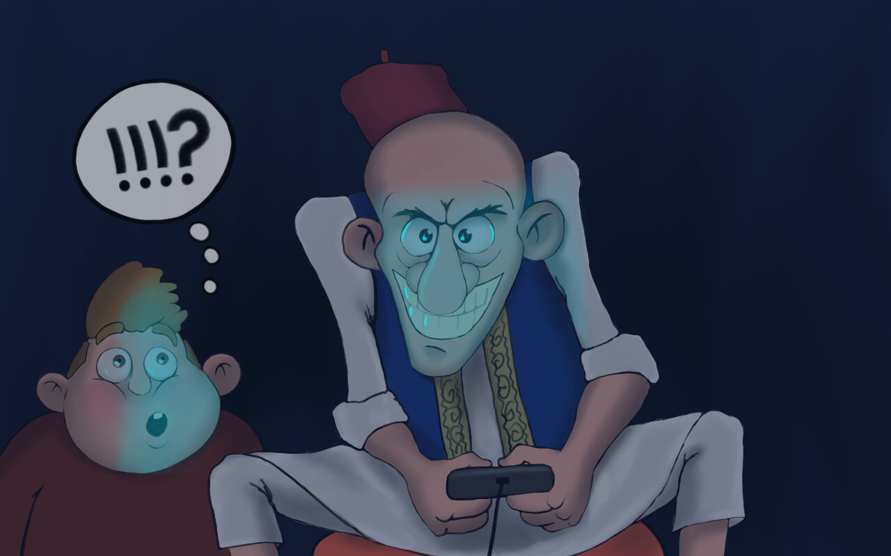 ArtStation - the local gamer