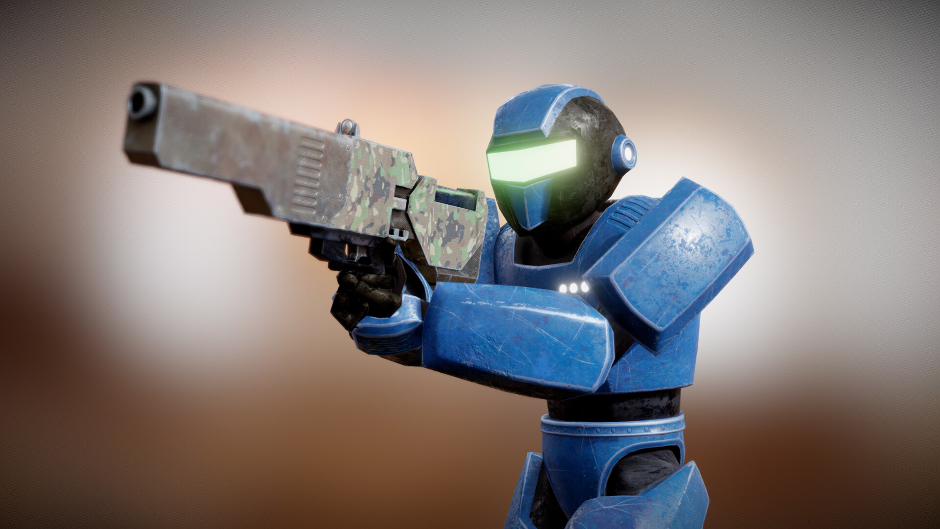 ArtStation - Robot Soldier