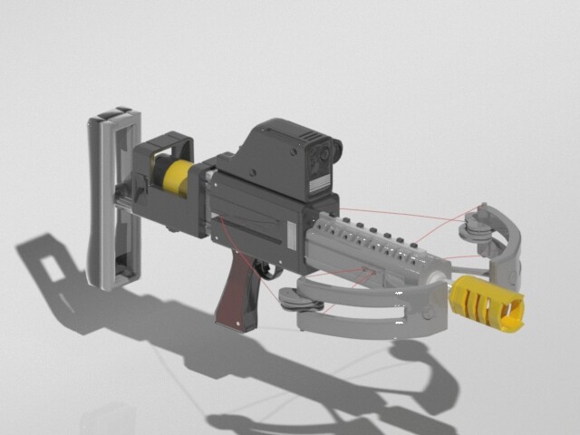 ArtStation - Crossbow_Game asset