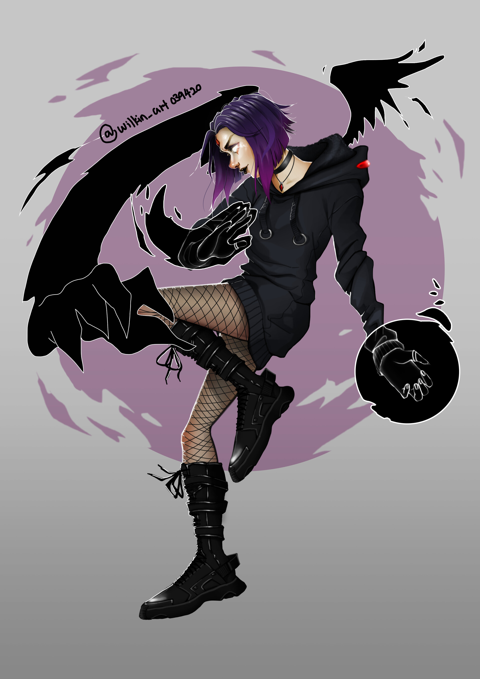 Artstation Casual Raven