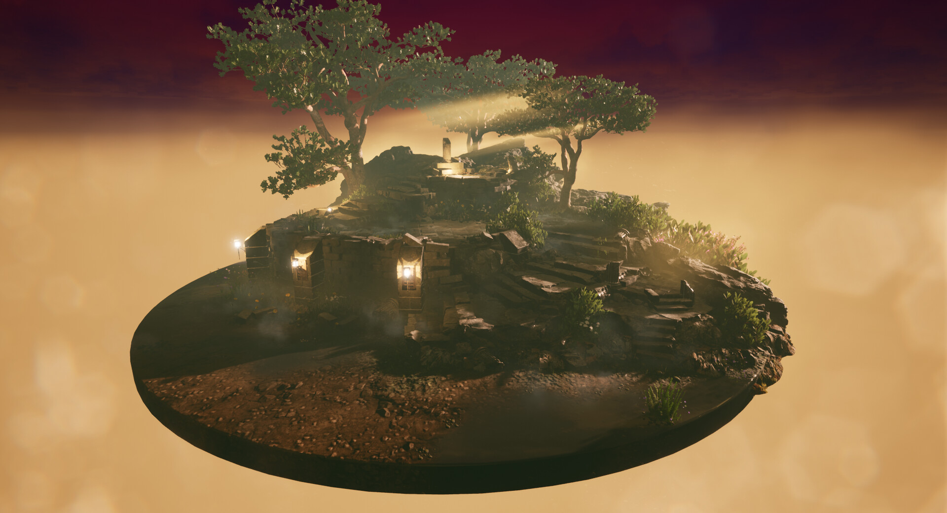 Andrew Gubin - Diorama ruins