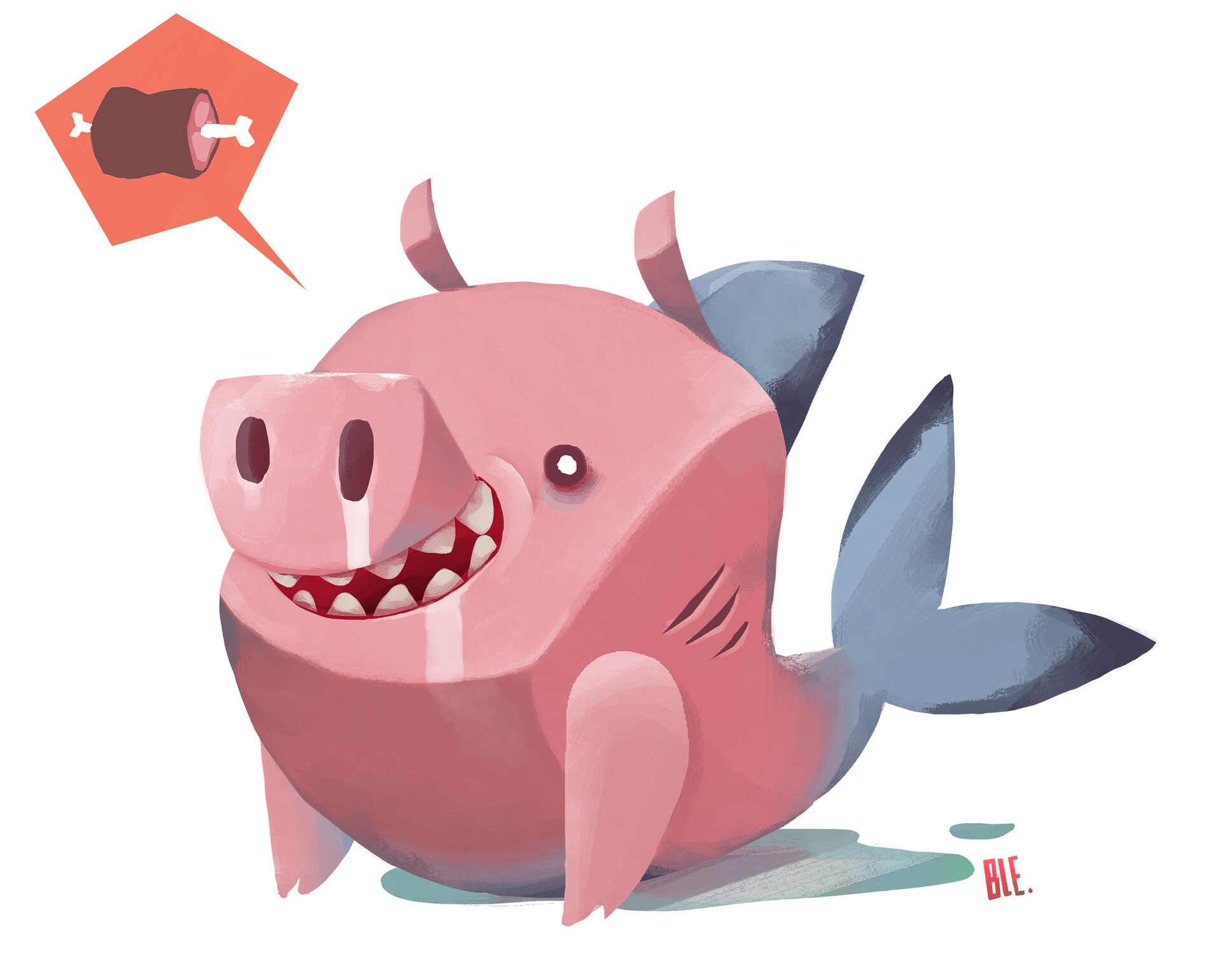 ArtStation - Pigshark