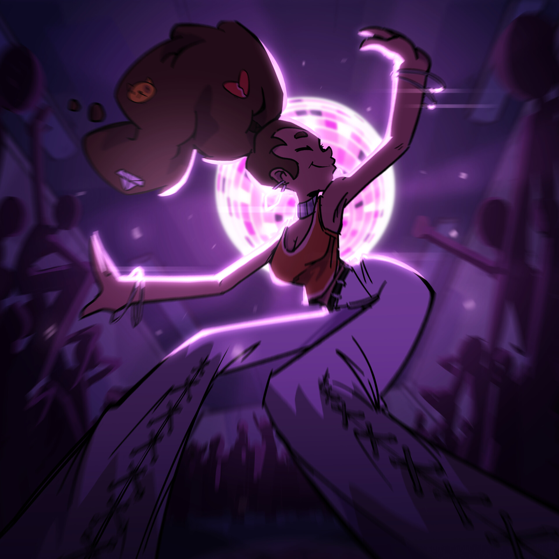 ArtStation - "Neon Girl"