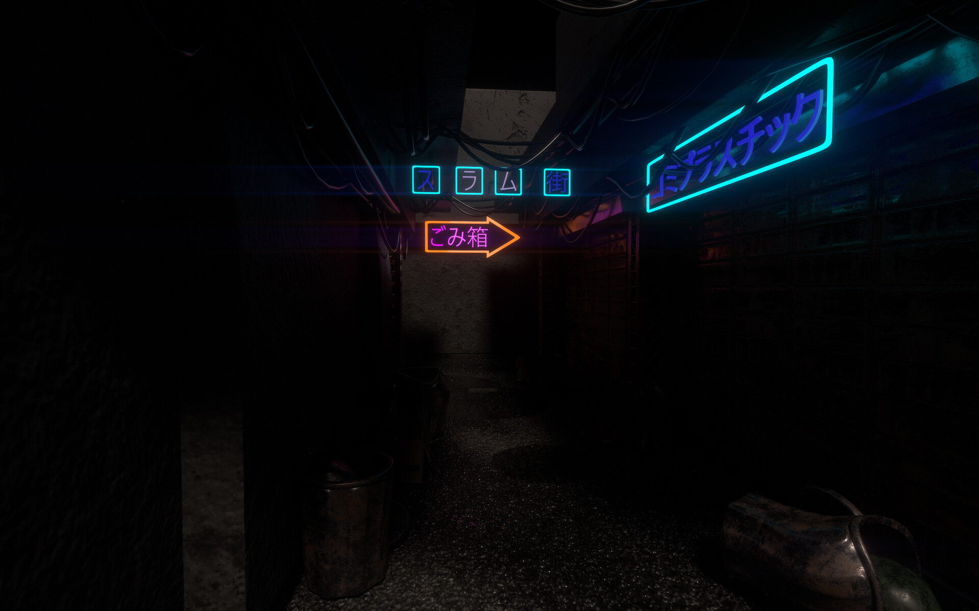 ArtStation - cyberpunk downtown