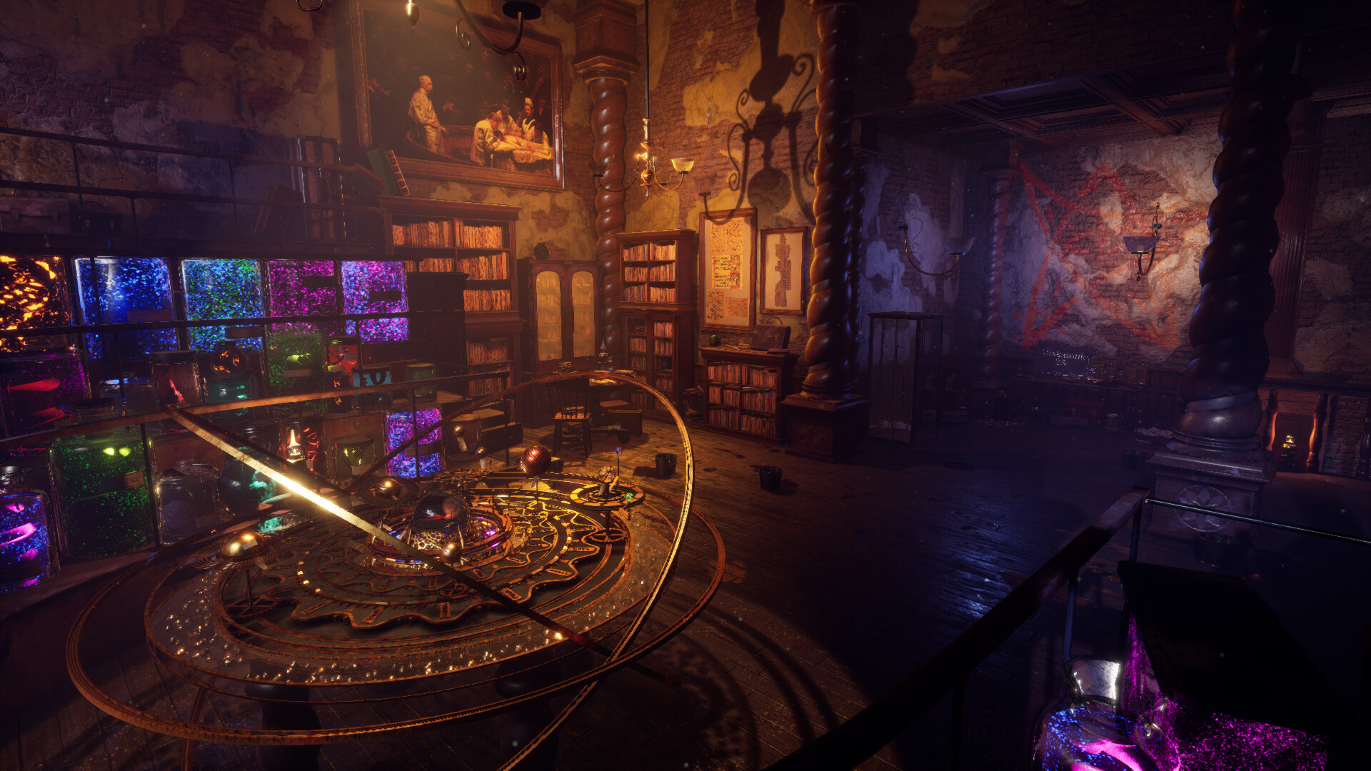 ArtStation - Victorian operating theater, taken over by one spooky Doctor