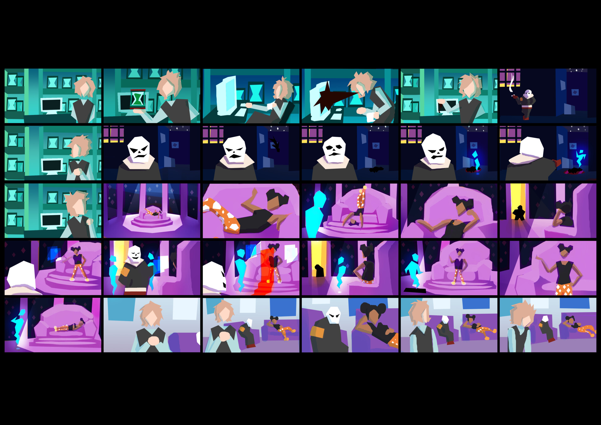 ArtStation - Three Stages of Death - Concepts